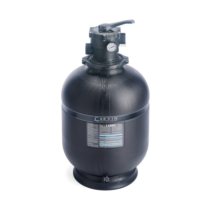 Laser sand filter | Carvin Pool